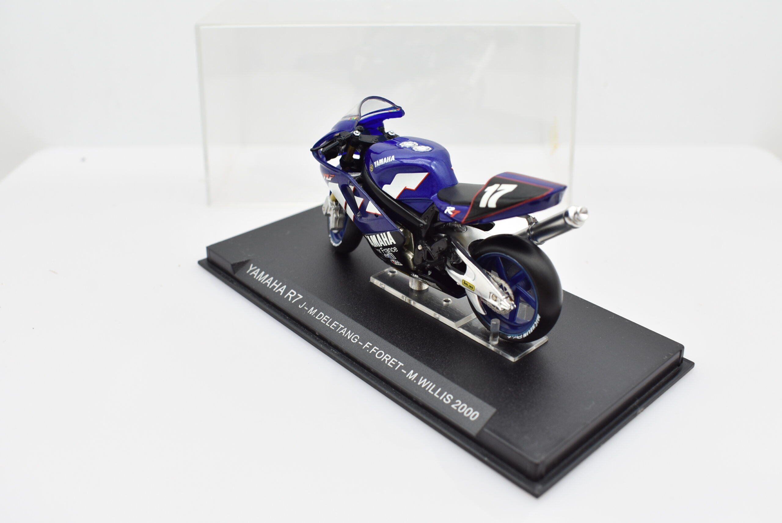 modellini moto scala 1:24 YAMAHA R7 diecast collezione edicola de ...