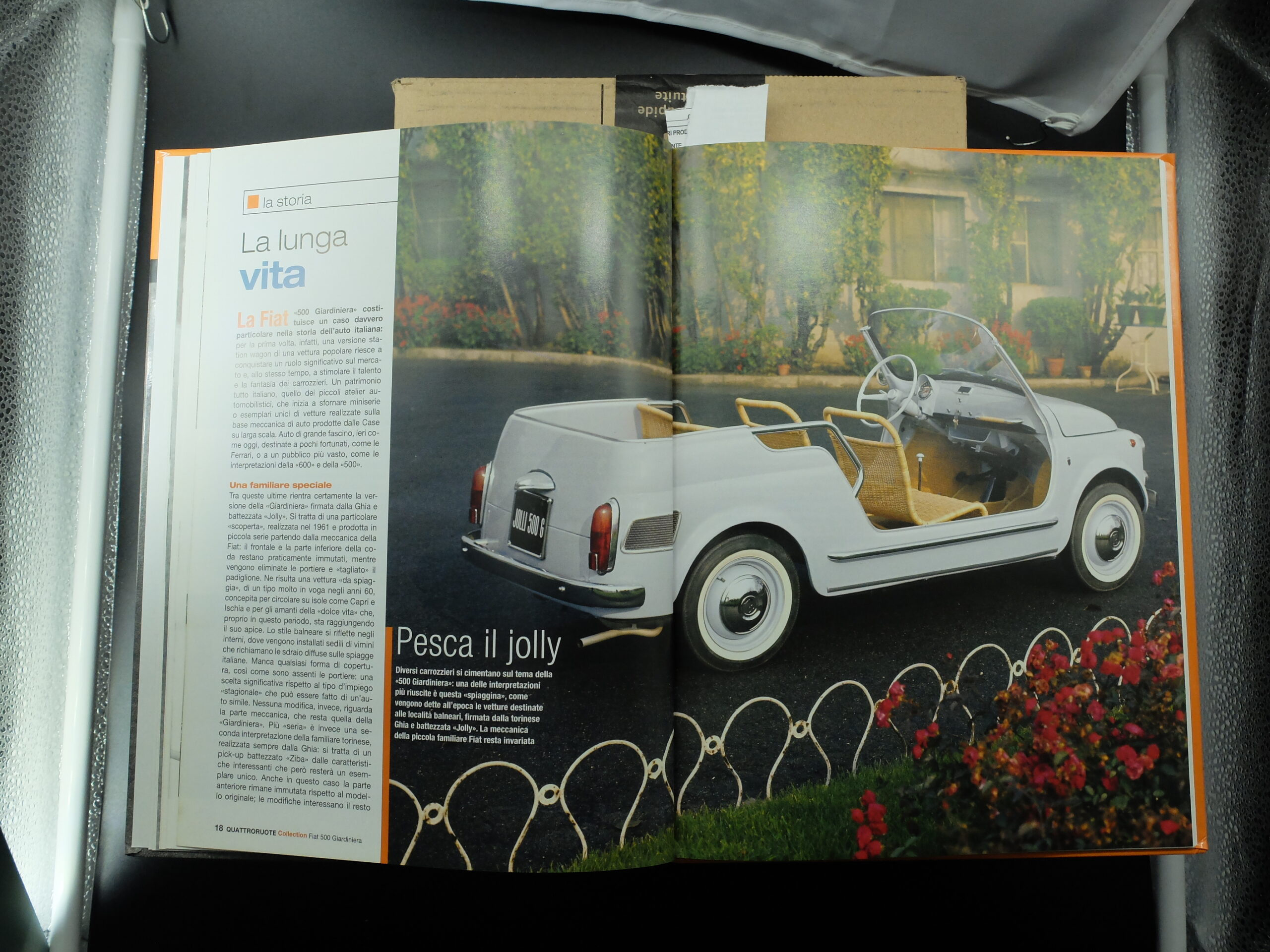 fascicolo Quattroruote Collection FIAT 500 GIARDINIERA modellino auto 1 ...