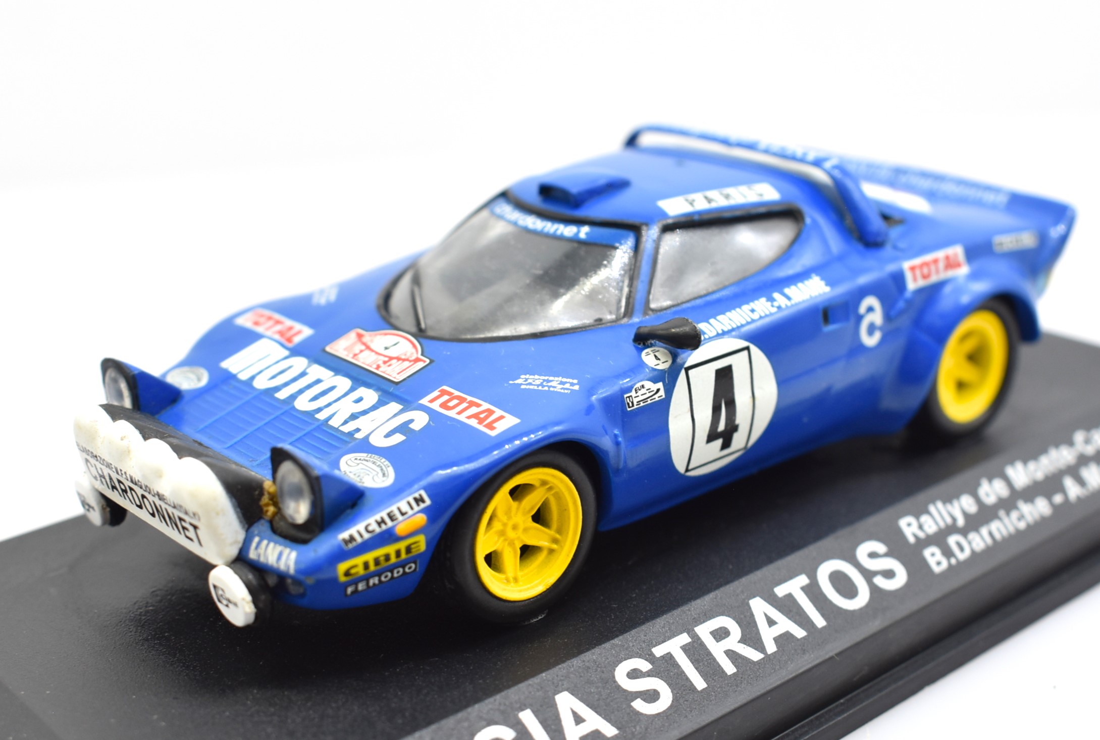 Modellino auto rally scala 1:43 Lancia Stratos diecast modellismo da ...