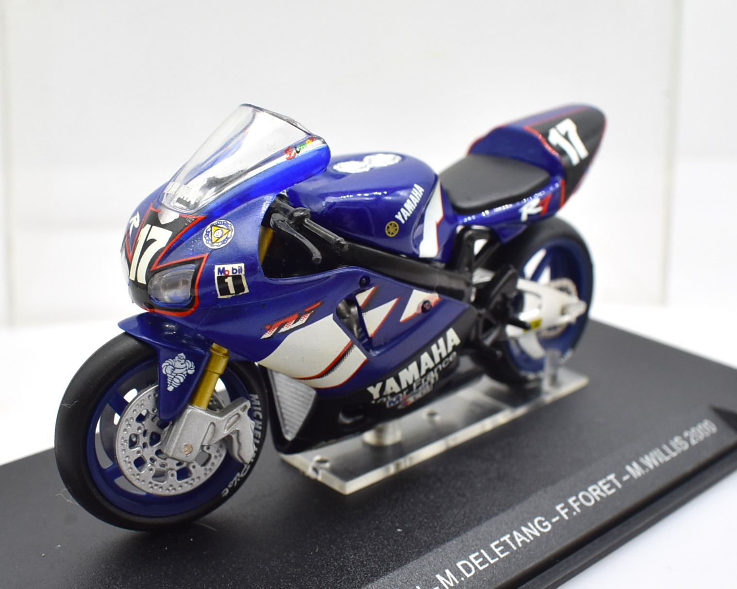 modellini moto scala 1:24 YAMAHA R7 diecast collezione edicola de ...