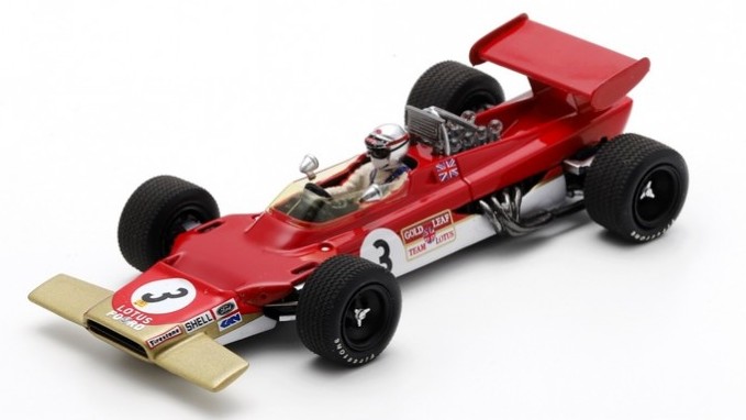 Modellino auto formula 1 F1 scala 1:43 Spark LOTUS 63 GERMAN GP 1969 ANDRETTI modellismo ...